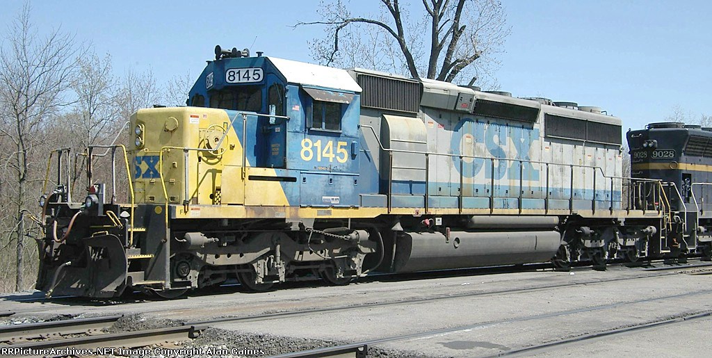 CSX SD-40-2 8145